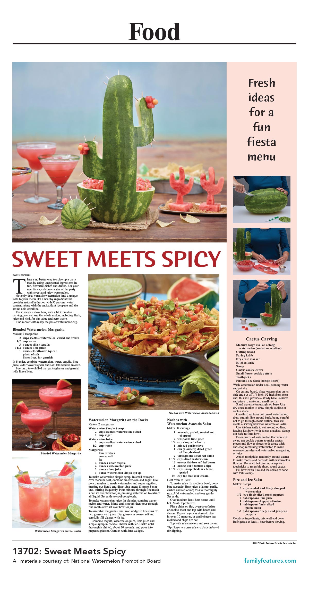 Sweet Meets Spicy - Watermelon Board
