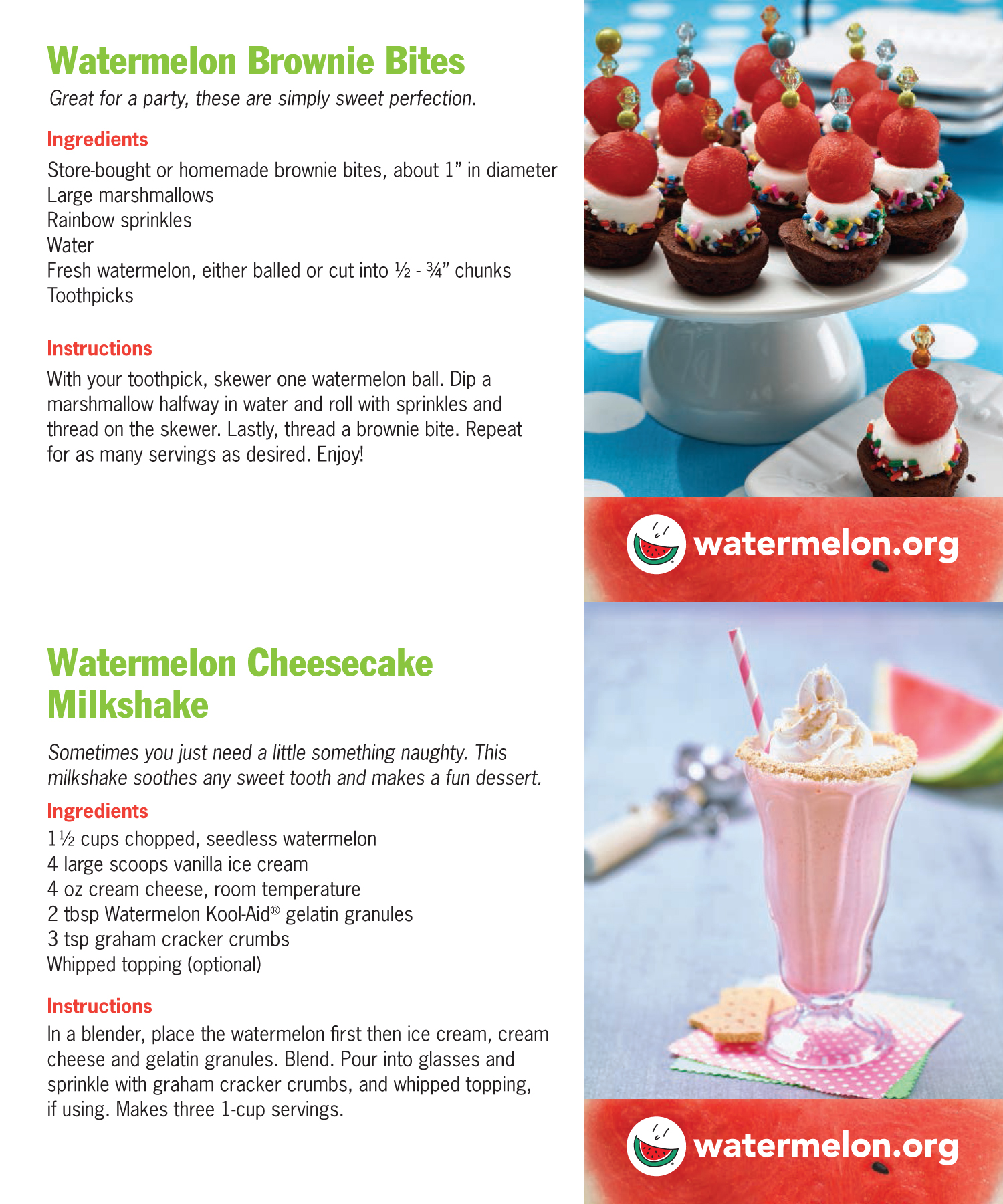 Point of Sale Materials - Watermelon Board