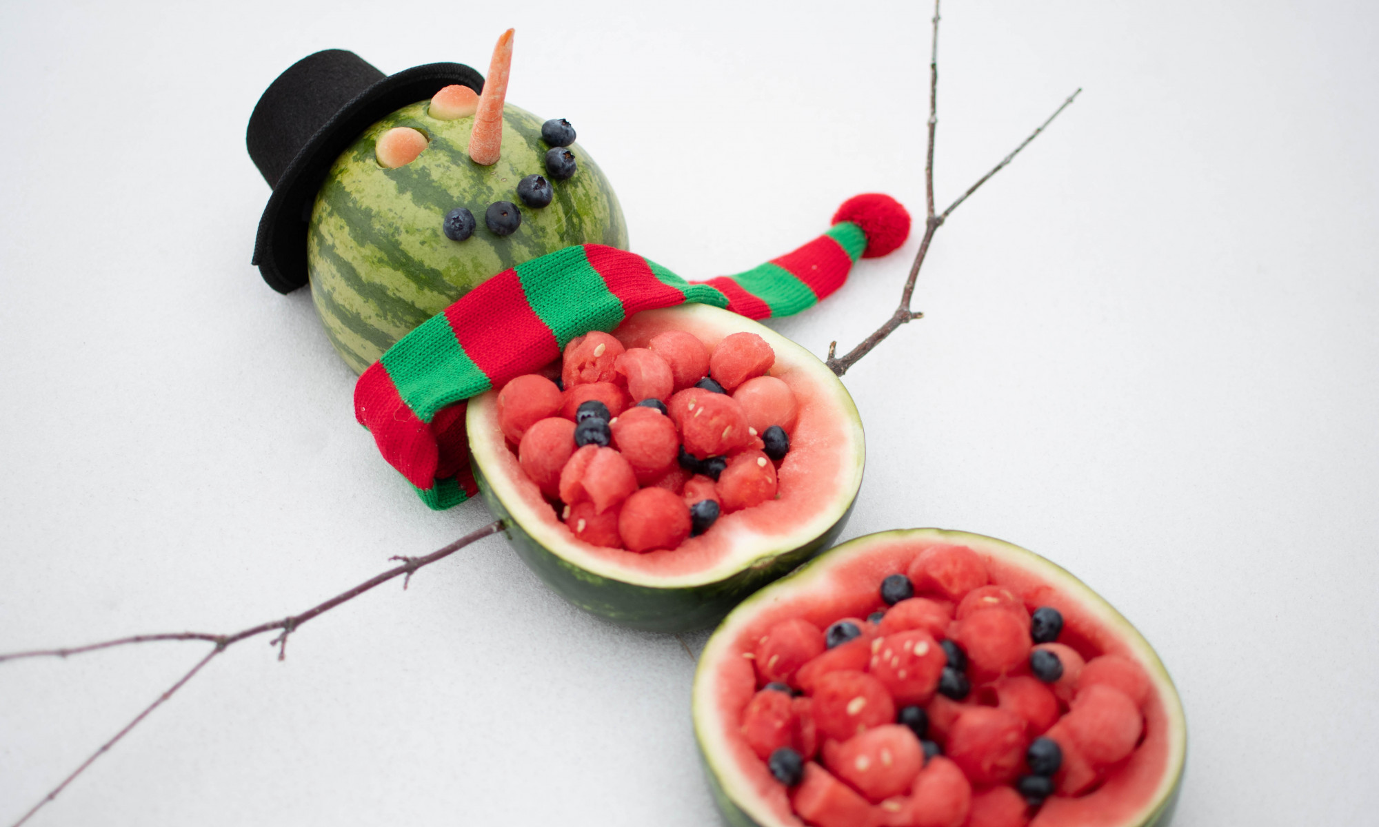 Warm Up Winter with Watermelon Fun - Watermelon Board