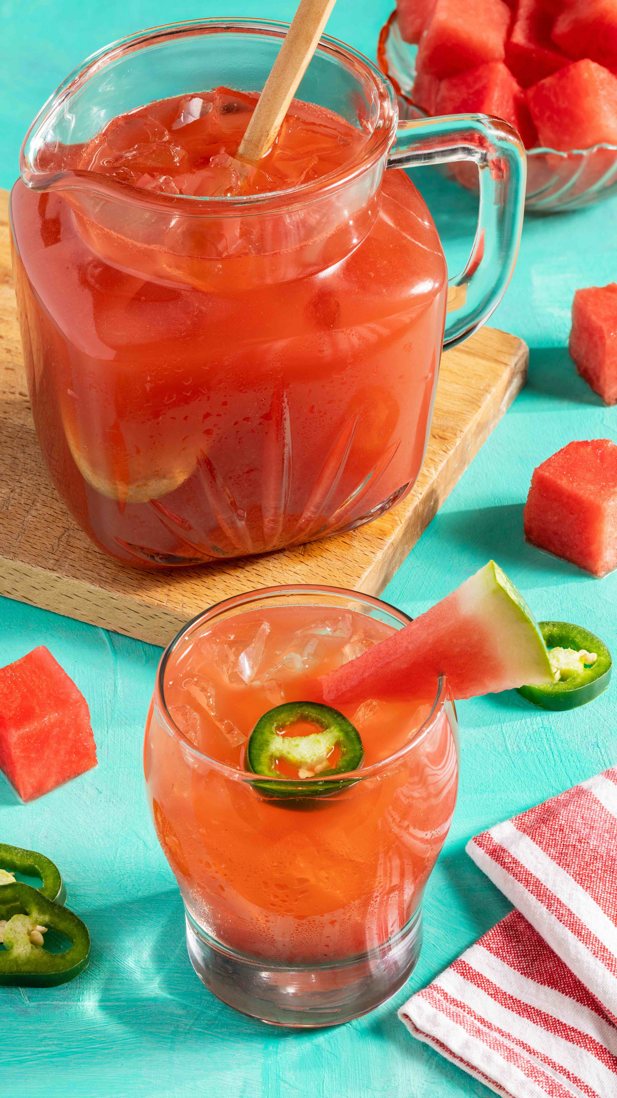 Sweet, Simple Summertime Sips - Watermelon Board